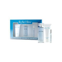 PERFUME LIGHT BLUE 55ML + CREMA LOCIÓN 70ML + PERFUME 10ML | Preunic