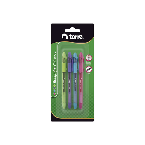 BL.4 BOLIG GEL QUICK DRY 0.7MM MIX TORRE | Preunic