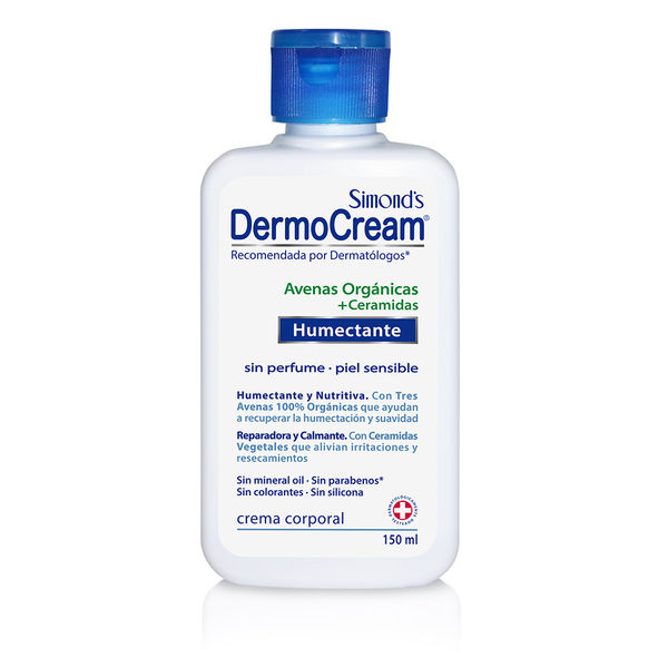 Crema Hidratante Corporal 3 Avenas Dermocream Simond's|Preunic