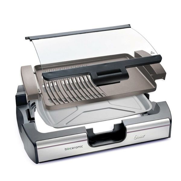 Parrilla y plancha Oster® revestimiento Bioceramic® | Preunic