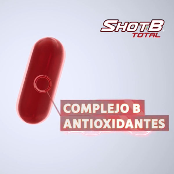 Multivitamíco Complejo B con Antioxidantes Shot B Total | Preunic