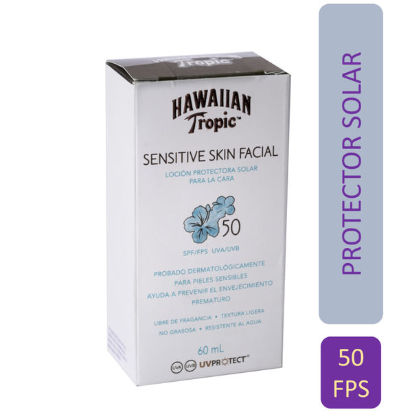 Bloqueador Solar para Cara FPS 50 Hawaiian Tropic | Preunic