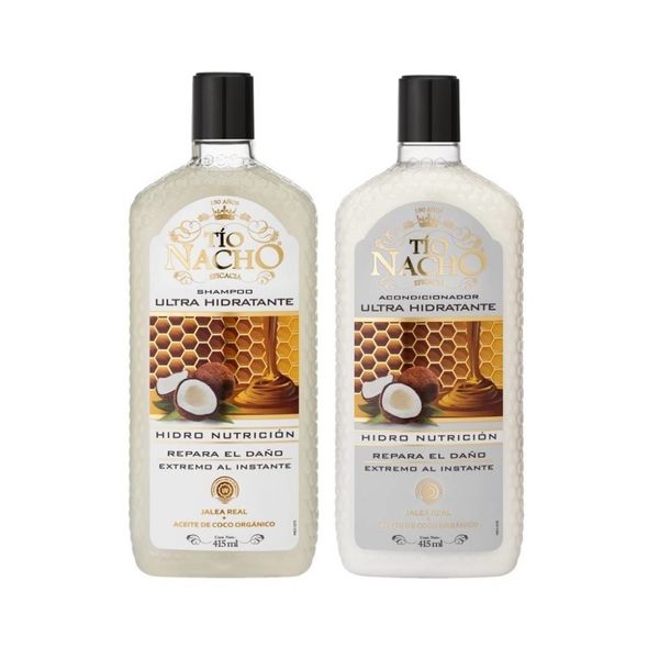Pack Tío Nacho Ultrahidratante Coco Shampoo + Acondicionador 415 Ml ...
