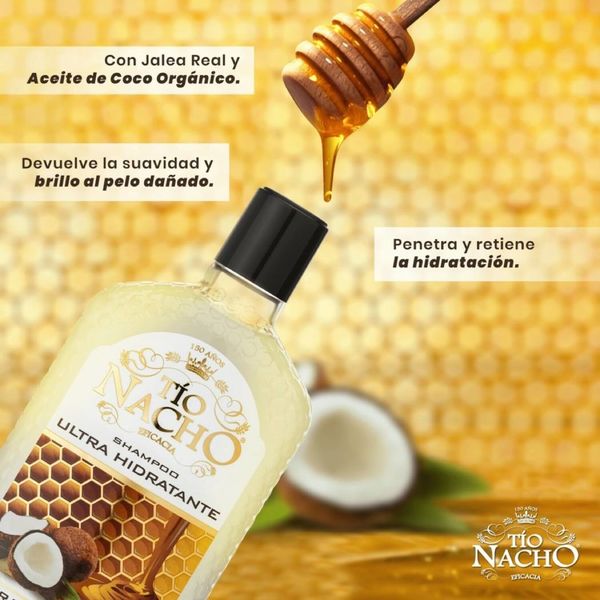Pack Tío Nacho Ultrahidratante Coco Shampoo + Acondicionador 415 Ml ...