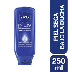 Crema Corporal Nivea Bajo la Ducha Nutritiva Piel Seca 250ml ...