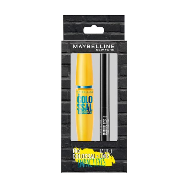 Pack Look Ojos Colossal + Tattoo Liquid Liner Maybelline | Preunic
