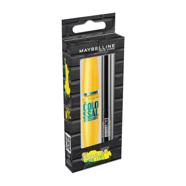 Pack Look Ojos Colossal + Tattoo Liquid Liner Maybelline | Preunic