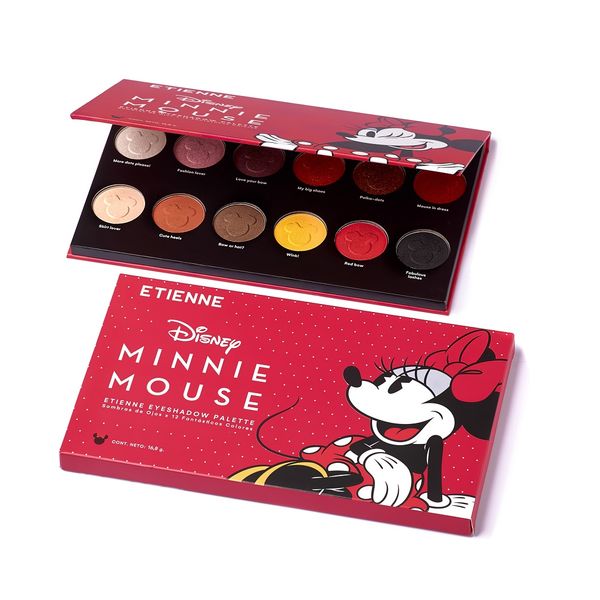 Paleta De Sombras Mini Mouse 12 Tonos | Preunic