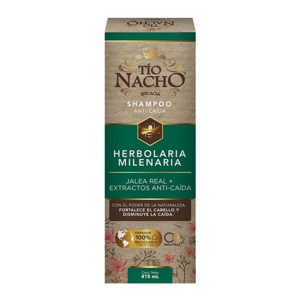 Shampoo Tio Nacho Acción Anticaída Herbolaria Milenaria| Preunic