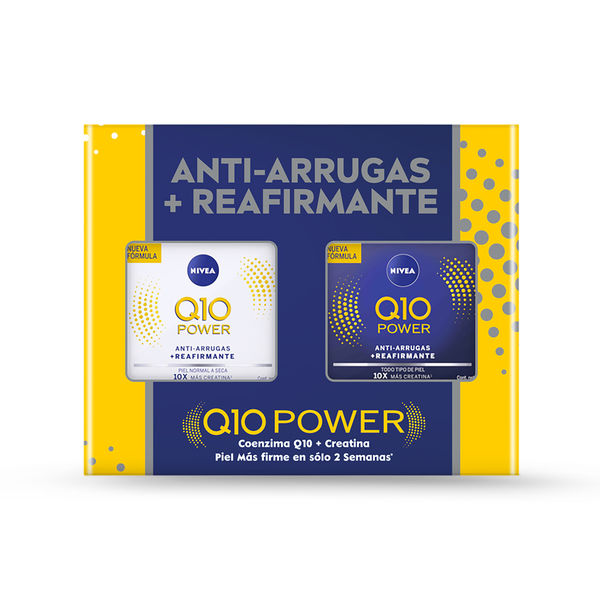 Pack Nivea Q10 Anti-Arrugas Día 50Ml + Noche 50Ml | Preunic