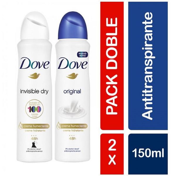 Pack Dove Spray Woman 2x | Preunic