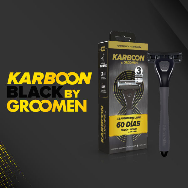 Maquina Groomen Black 300 x 1 Mang+1 Cart