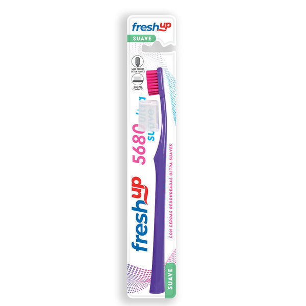Cepillo de Dientes Ultra Suave con capuchon Fresh Up 5680 x 1 Unidad