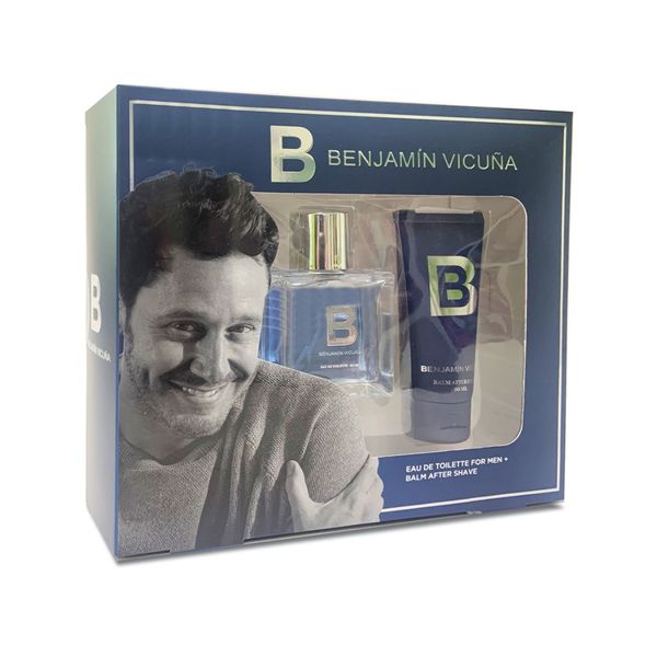 Set Perfume Hombre B Edt 50 Ml + Balm After Shave Benjamin Vicuña