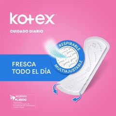 Protector Kotex Cuidado Diario 20 Unidades