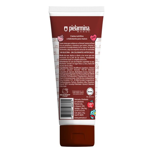 Crema Para Manos Hello Kitty Castaña 50 Gr