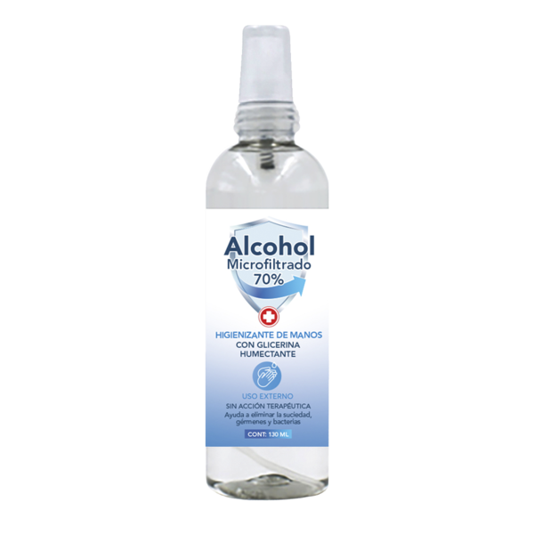 Alcohol 70 Spray Gatillo x130Ml