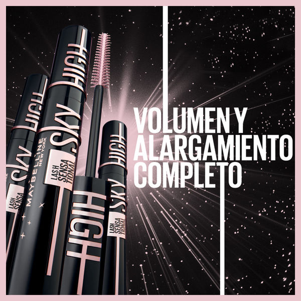 Máscara de Pestañas Maybelline Lash Sensational Sky High Cosmic Black