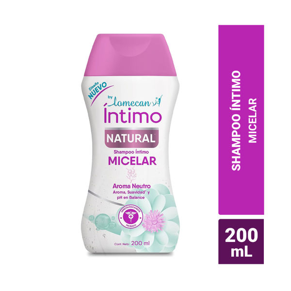 LOMECAN SHAMPOO INTIMO MICELAR NATURAL 200ML