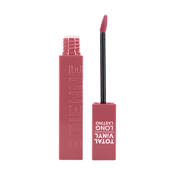 Labial Líquido Etienne Total Vinyl Long Lasting N° 01 Nude