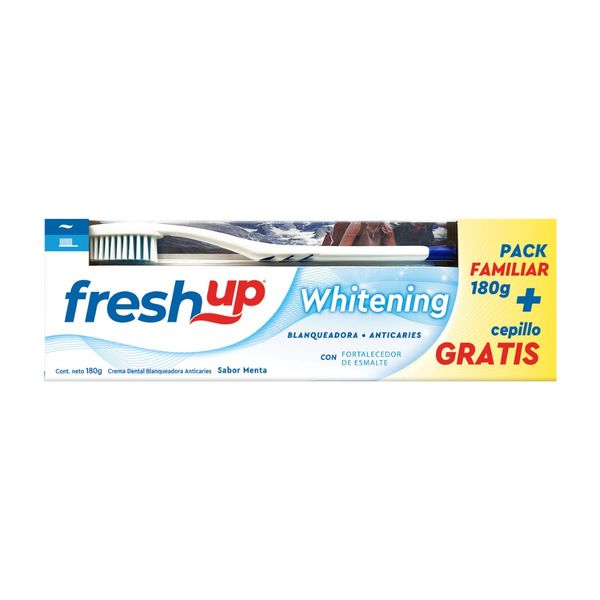 Pack Fresh Up Whitening x 180g+cep adulto